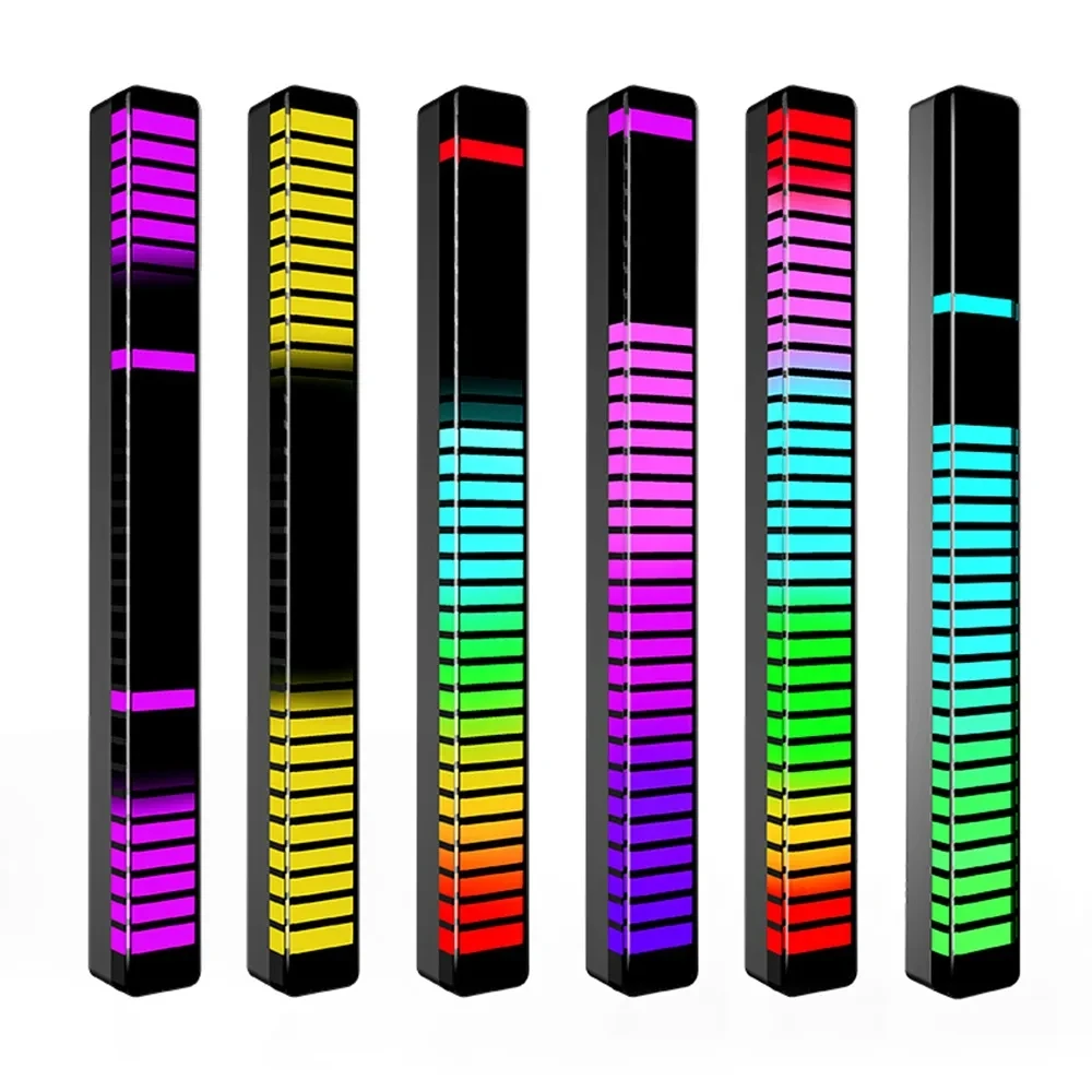 16-32-40Led-RGB-Sound-Controlled-Music-Levels-Light-APP-Control ...