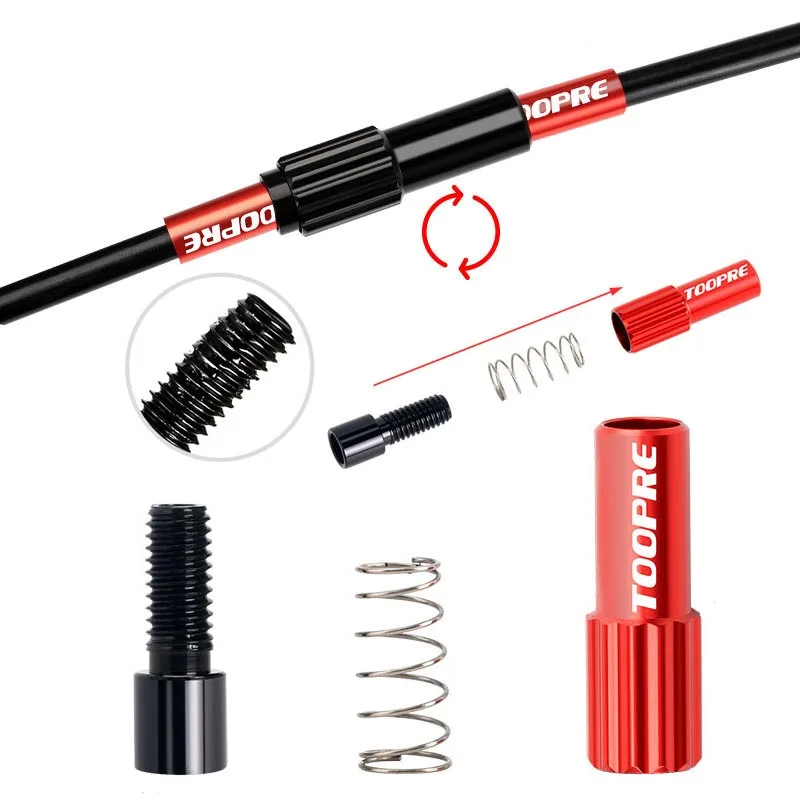 2pcs-pack-4mm-Mountain-Road-Bike-Bicycle-Inline-Cable-Adjuster-Adapter ...