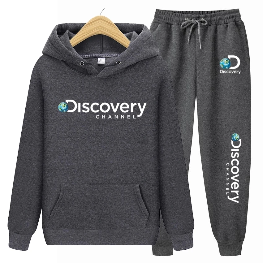 Fashion-Discovery-Channel-Men-s-Hoodies-Sweatshirt-Sweatpants-Suit-2022 ...
