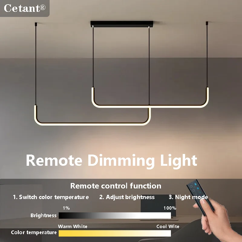 Modern-LED-Pendant-Lights-90-120-150CM-Home-Decor-Dining-Table-Dining ...
