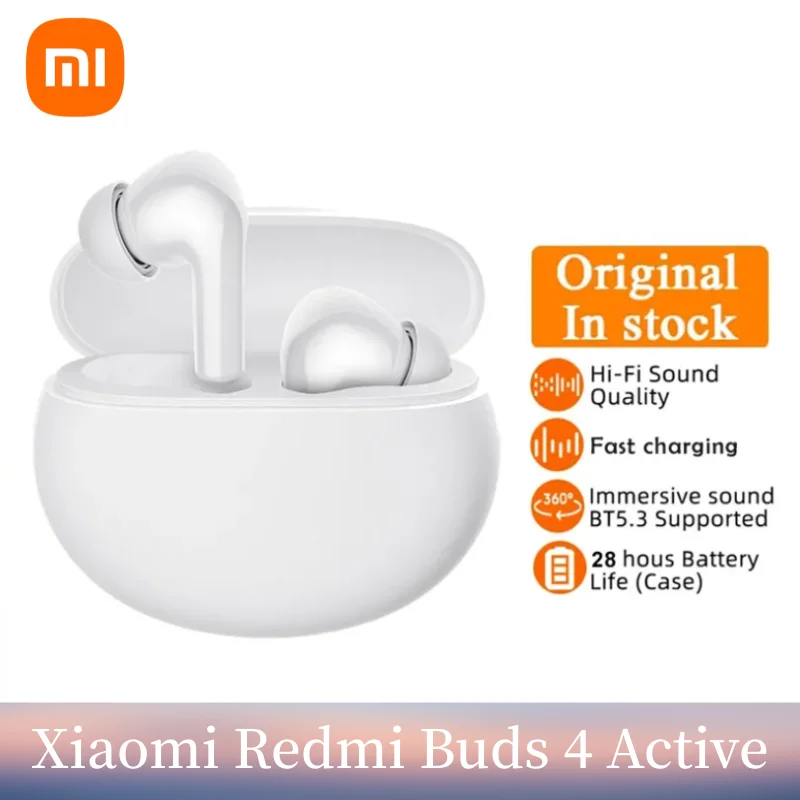 Original-Xiaomi-Redmi-Buds-4-Active-edition-Wireless-Earbuds-Call-noise ...