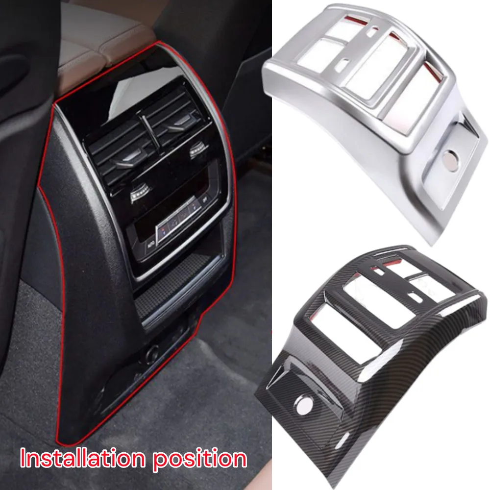 For BMW X5 X6 X7 G05 G06 G07 2019-2022 Car Styling Rear Air Conditioner ...