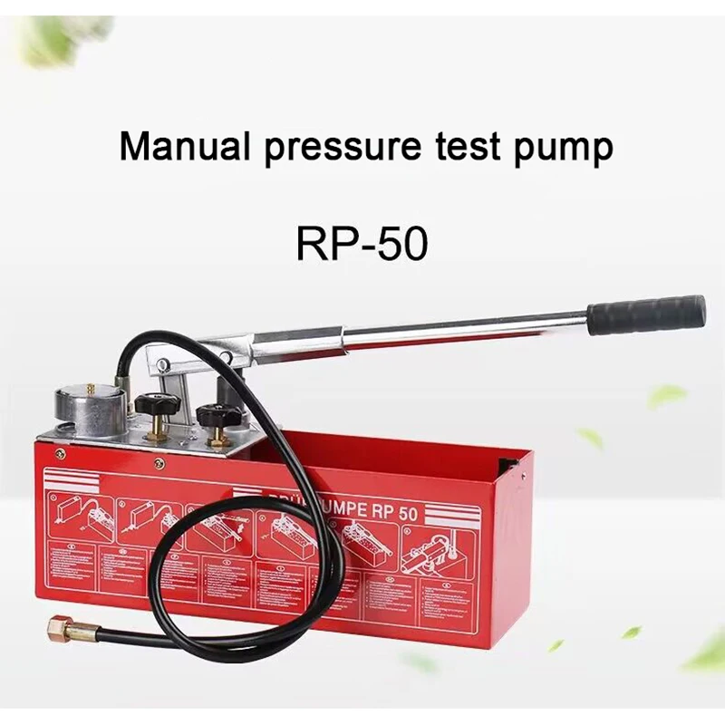 Hand-Pump-Manual-Pressure-Test-Pump-Pipeline-Compressor-Pressure-Pump ...