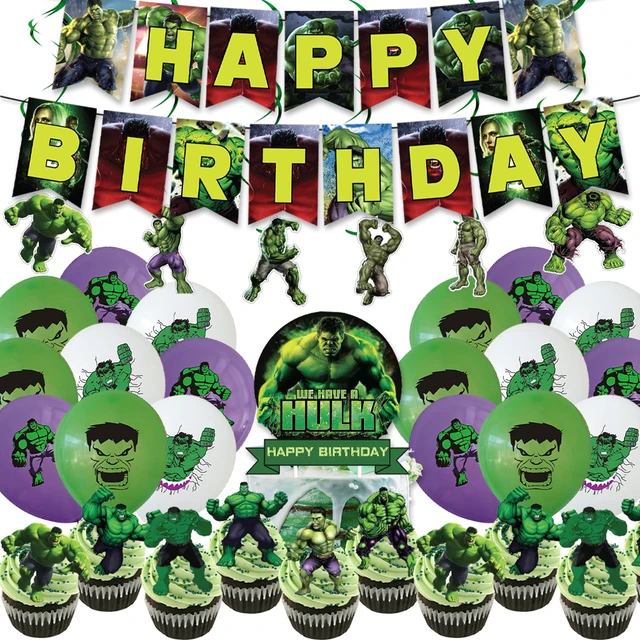 Hulk Birthday Party Supplies