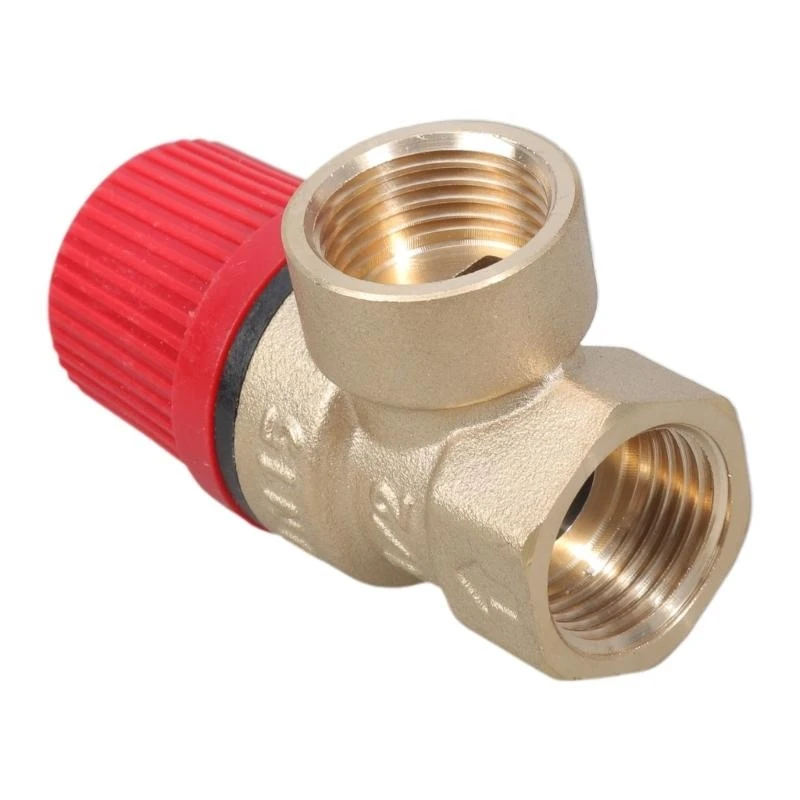 Inch Sturdy Brass Safety Valves DN15 Relief Valves for Water Oil Gas ...