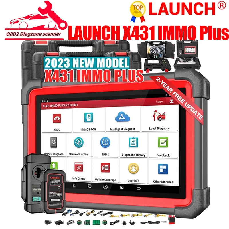 LAUNCH-programador-de-llaves-X431-IMMO-Plus-herramientas-de-diagn-stico ...