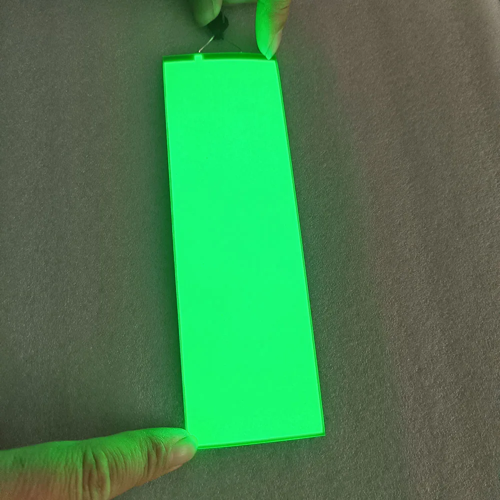 15cm x 3cm Green color EL Panel Electroluminescent Sheet LCD Backlight ...