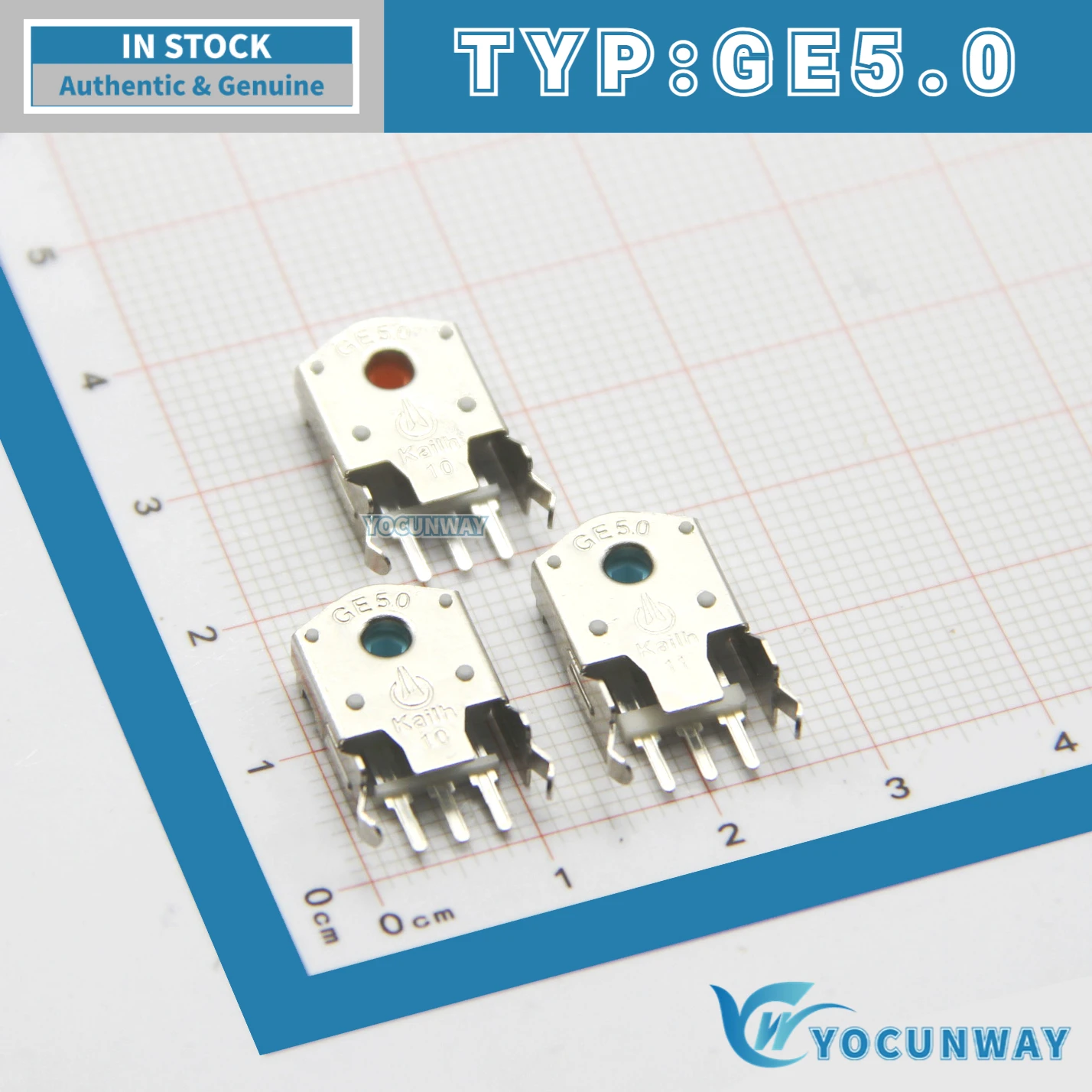 New-Original-Authentic-KAILH-GE5-0-Mouse-Green-Orange-Wheel-Encoder-10mm-11mm-Professional ...