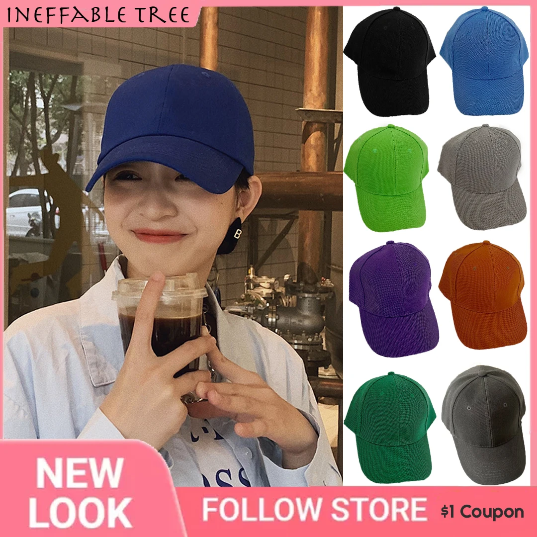 19Colors-Adjustable-Unisex-Spring-Summer-Dad-Hat-Shade-Hip-Hop-Men ...