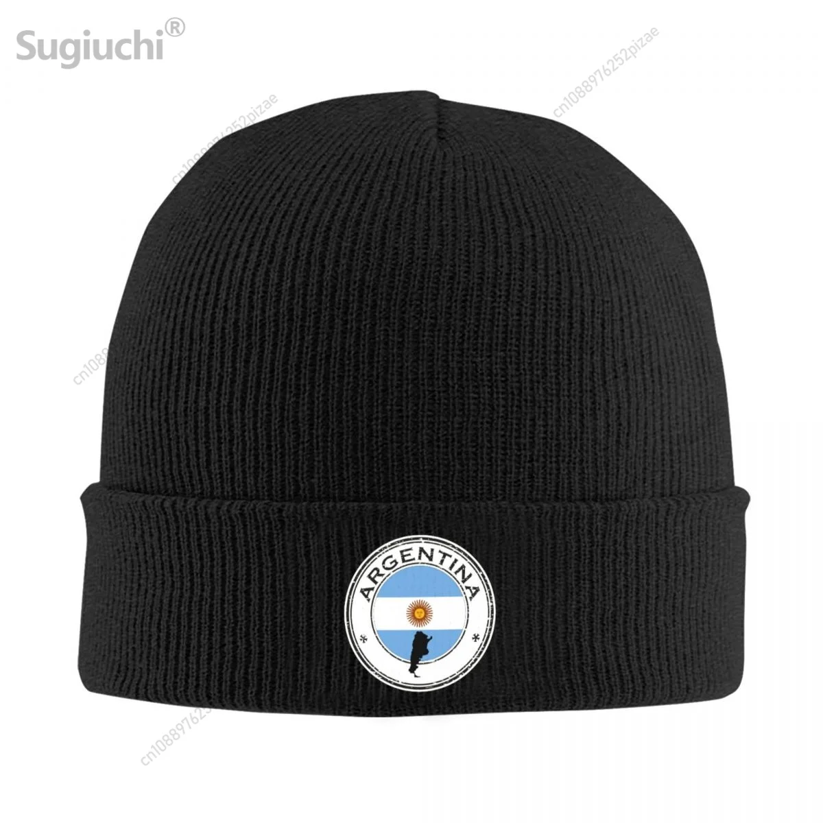Argentina-Flag-With-Map-Beanie-Bonnet-Knit-Hats-Men-Women-Cool-Unisex ...
