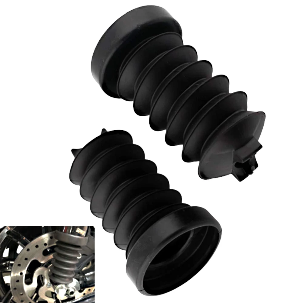 Motorcycle-Fork-Cover-Gaiter-Shock-Protector-Dust-Cover-For-1997-2013 ...