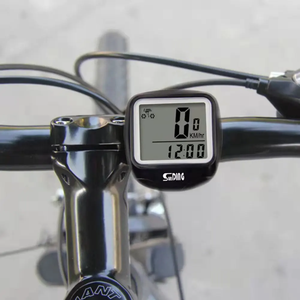 Waterproof Bike Speedometer Wired Digital Bike Ride Speedometer ...
