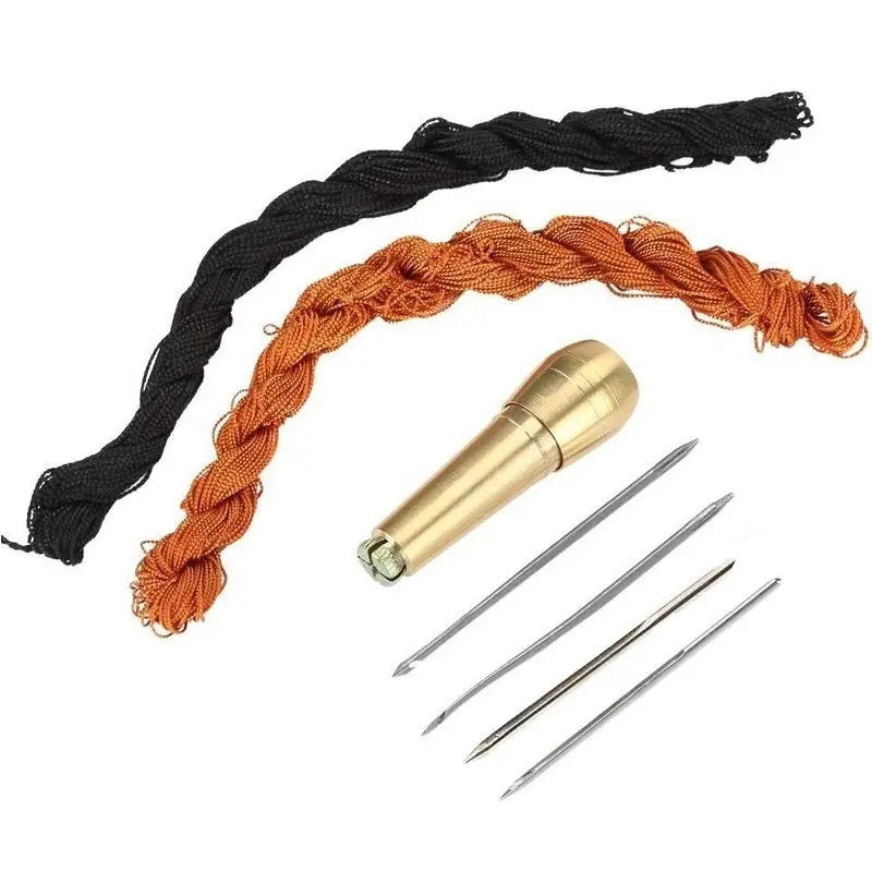 Pure-copper-awl-Canvas-Leather-Sewing-Awl-Sewing-Needle-awl-Hand-Stitch ...