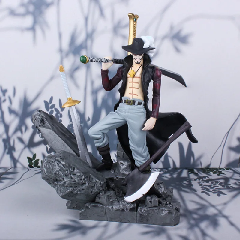 One-Piece-Anime-Dracule-Mihawk-Figurine-PVC-Action-Figure-Cole-o-GK-Toy ...