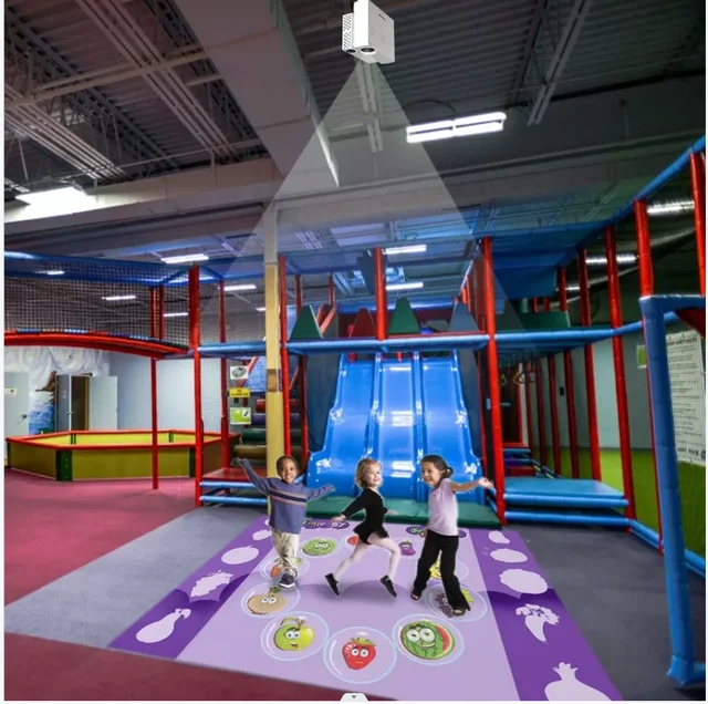 5d 7d Holographic Interactive Projection Games Indoor Playground Kids ...