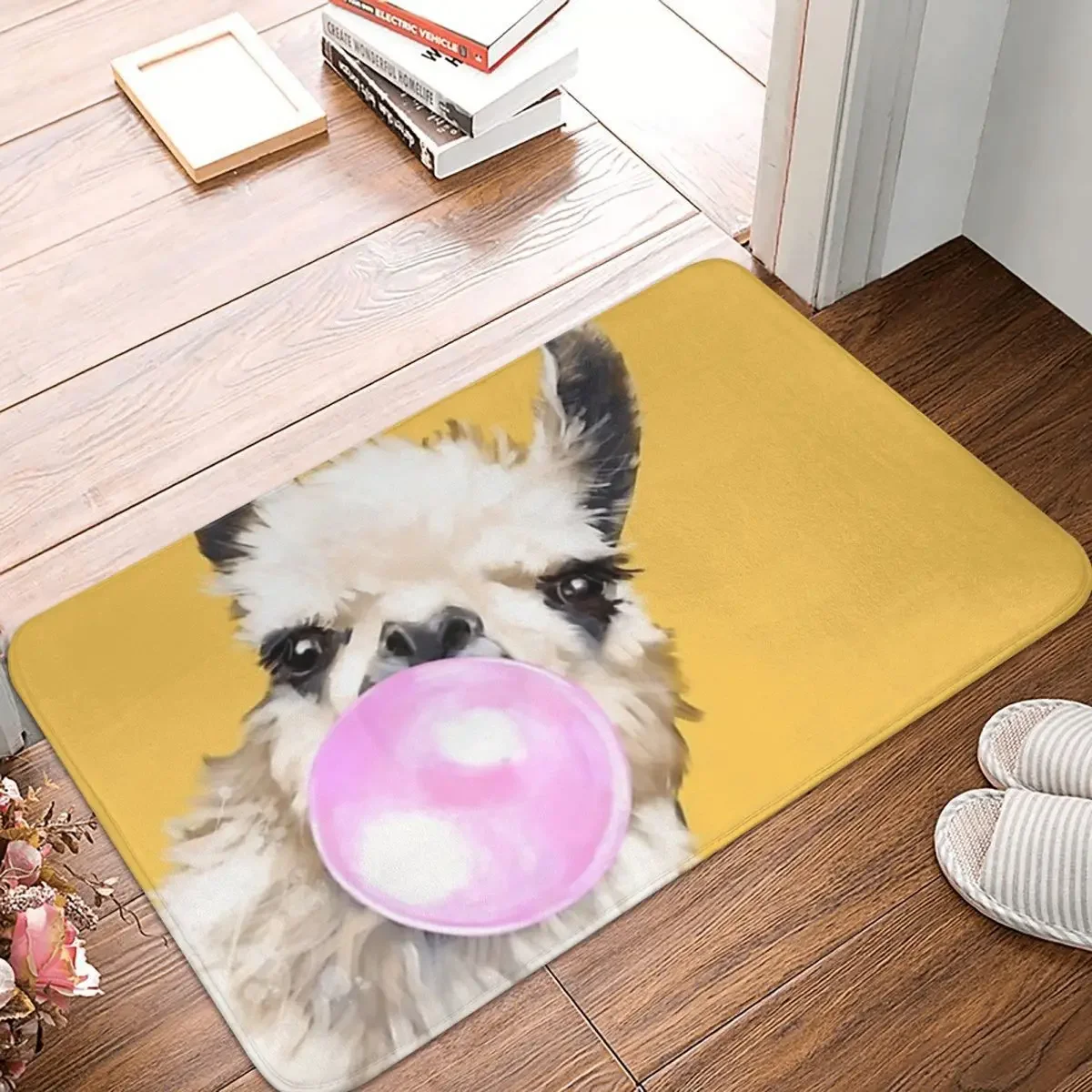 Llama-Alpaca-Animal-Doormat-Rug-Carpet-Mat-Footpad-Polyester-Non-slip ...