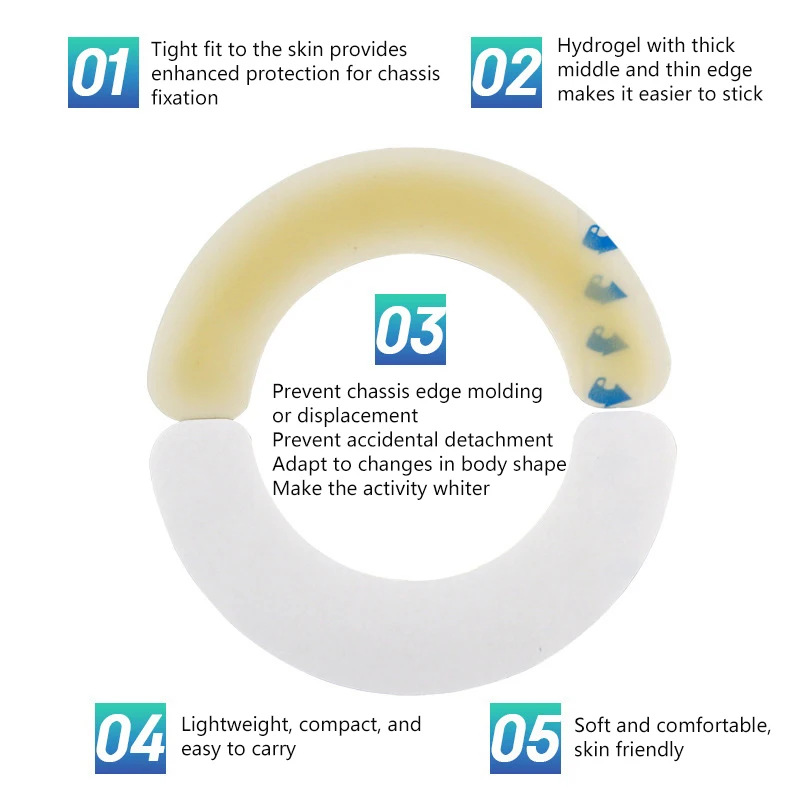 10-Barrier-Stoma-Ostomy-Strip-Tape-Skin-Supplie-Strip-Ring-Nursing ...