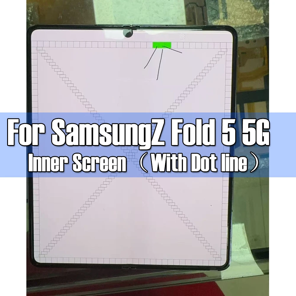 Defective Inner Screen AMOLED LCD For Samsung Z Fold 5 LCD F946B F946U ...