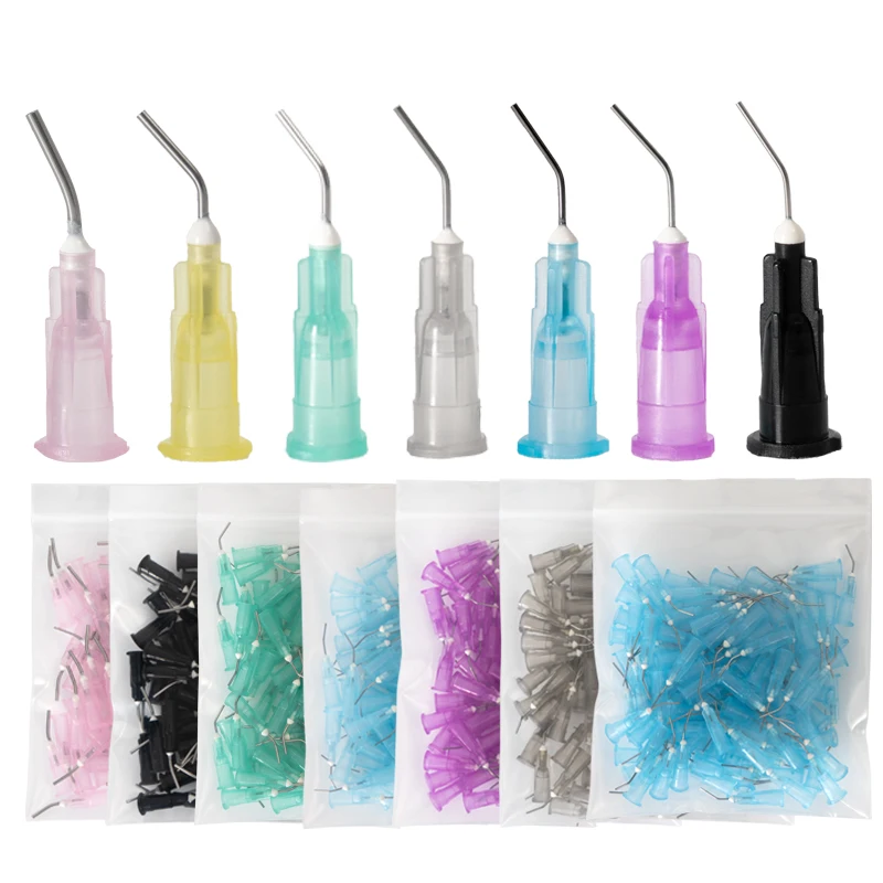 ACROSSDENT Pre Bent Dispensing Tip Etchant Resin Flow Composite Needle ...