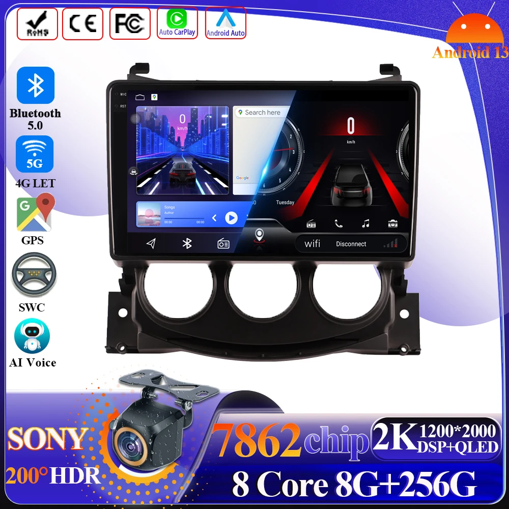 Android-Car-Radio-Carplay-For-Nissan-370-Z-370Z-2009-2012-Multimedia ...