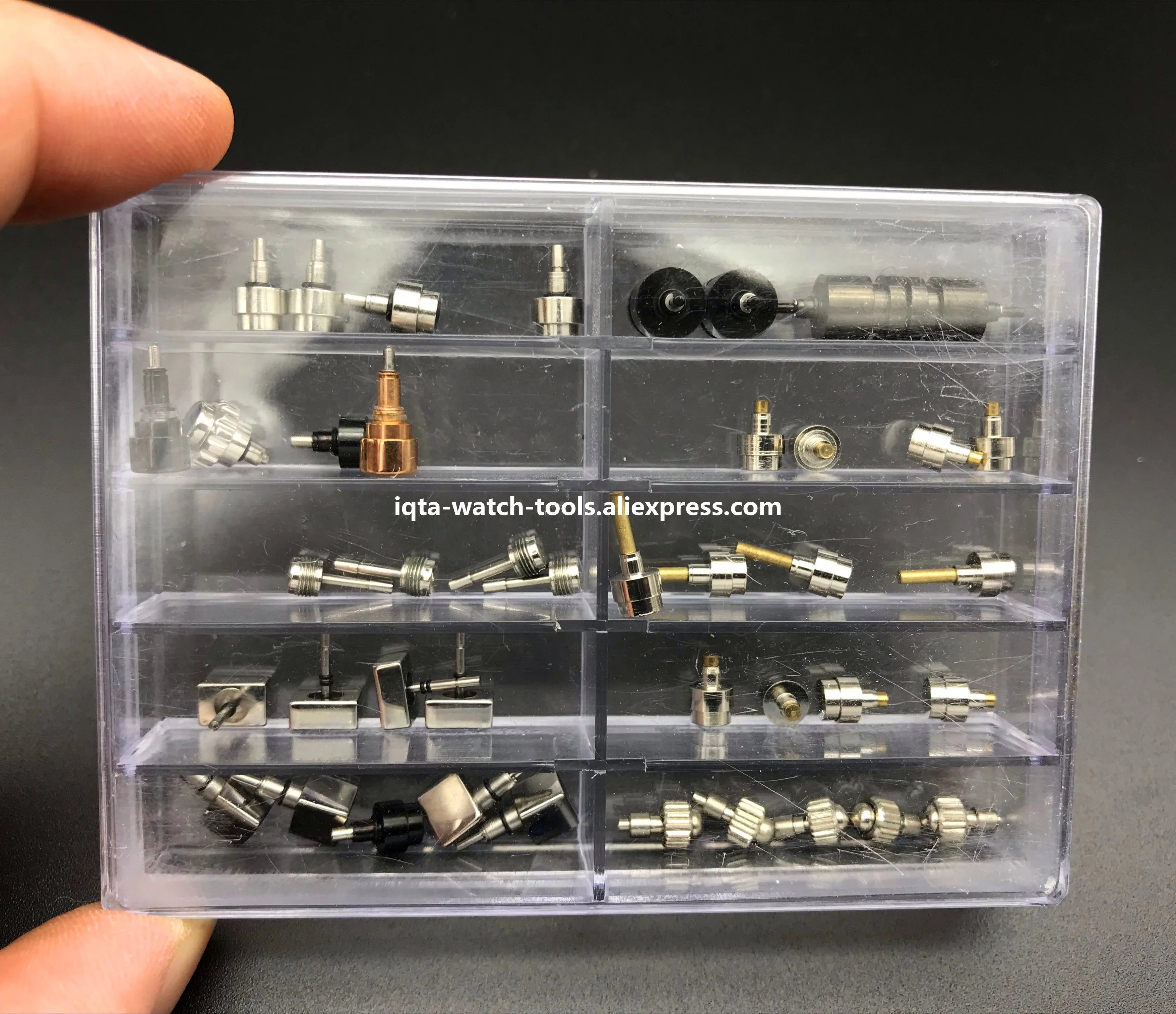 Free-Shipping-40pcs-Stainless-Steel-Waterproof-Full-Metal-Silver-Black ...