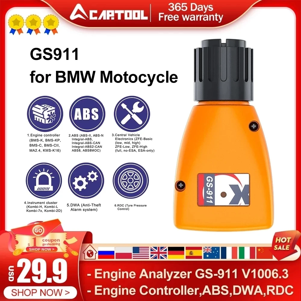 GS 911 usb. China vs the licensed manufacturers | BMW K1600 Forum