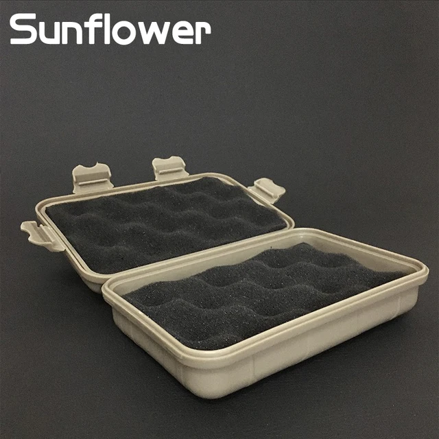 Tactical Waterproof Shockproof Safety Box Edc Magnetic Storage Box ...