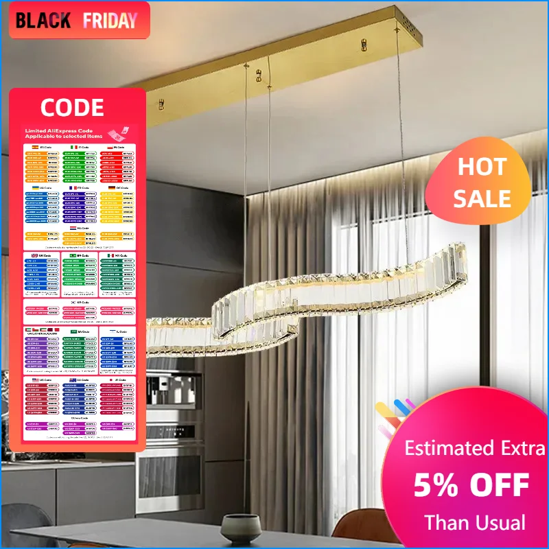 Luces-colgantes-Led-regulables-para-comedor-moderno-Lustre-de-acero-con ...