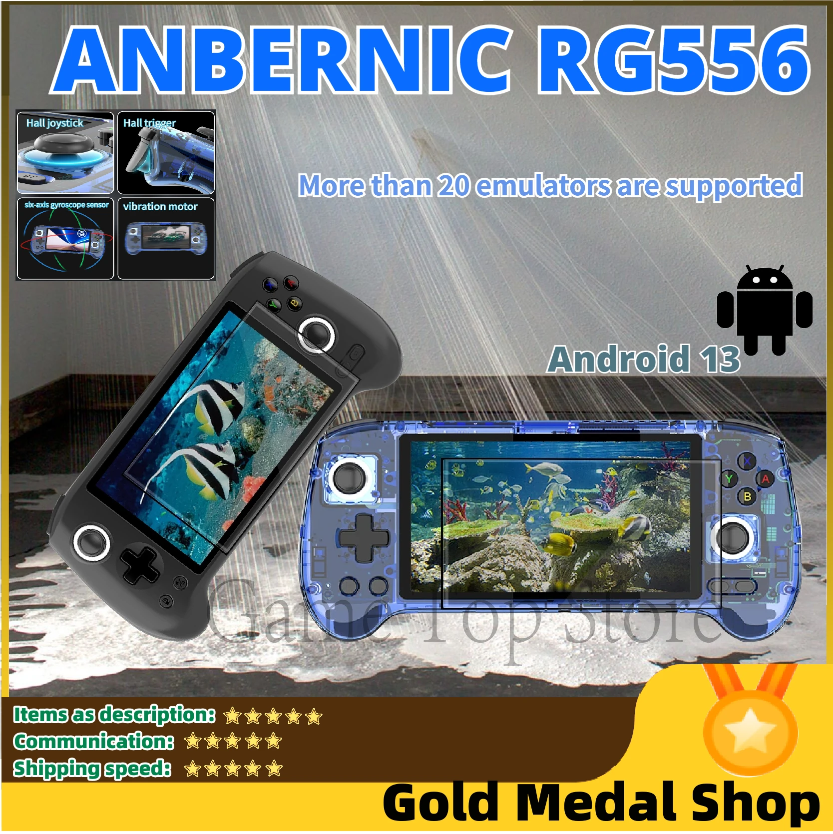 ANBERNIC-RG556-Retro-Handheld-Game-Console-Android-13-System-5-48-inch ...