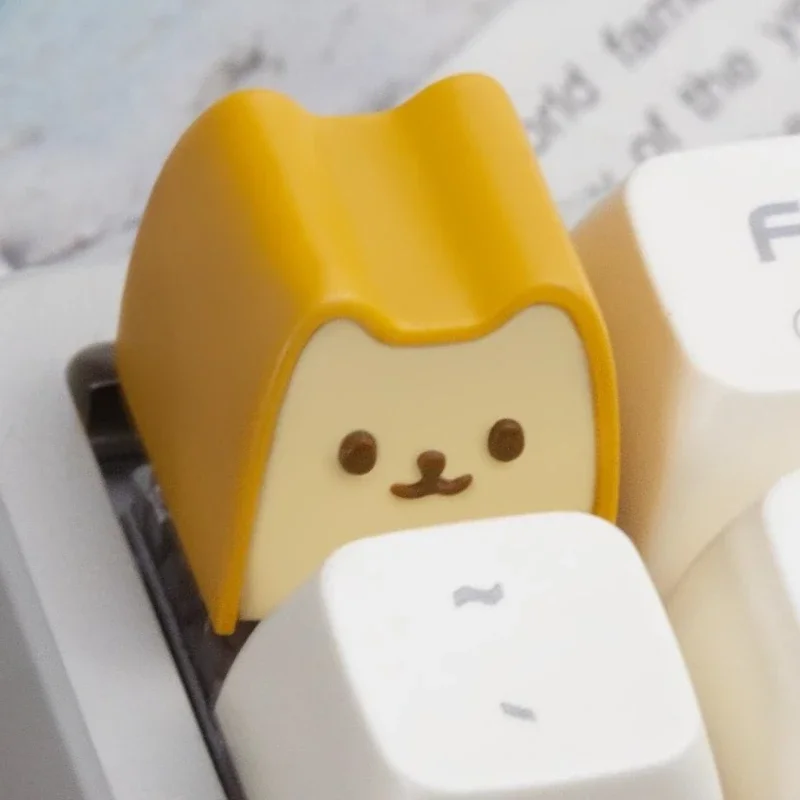 Bread-Puppy-Theme-Keycaps-Resin-Layered-Epoxy-Artisan-Keycaps-for ...