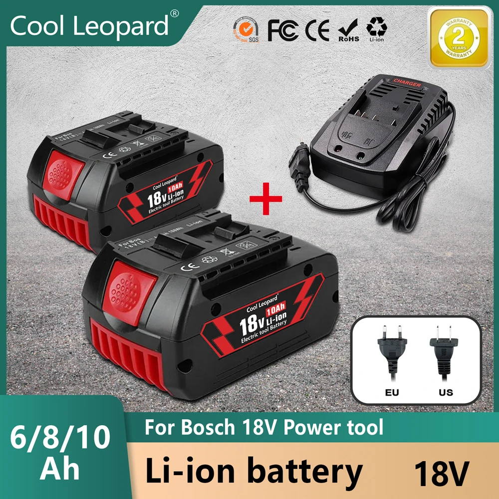 NEW-18V-Battery-Rechargeable-10000mah-Lithium-Ion-Battery-For-Bosch ...