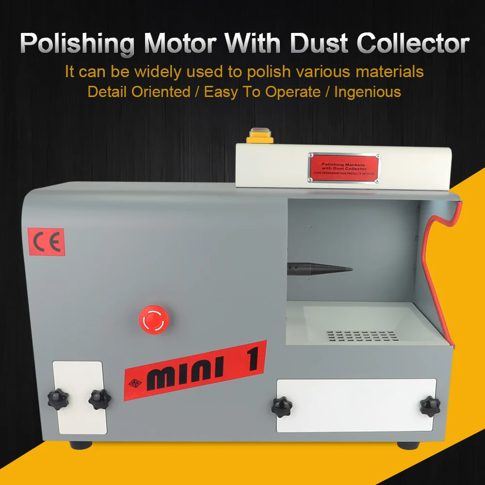 110V/220V Polishing Machine With Dust Collector Mini Polishing Grinding ...