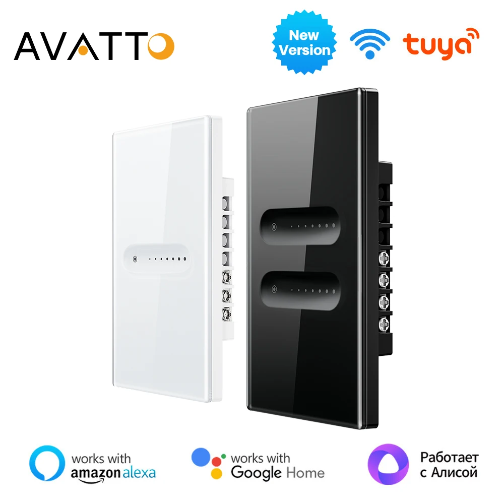 AVATTO-Tuya-WiFi-Smart-Dimmer-Switch-1-2-Gang-Dimmer-Light-Switch-Touch ...
