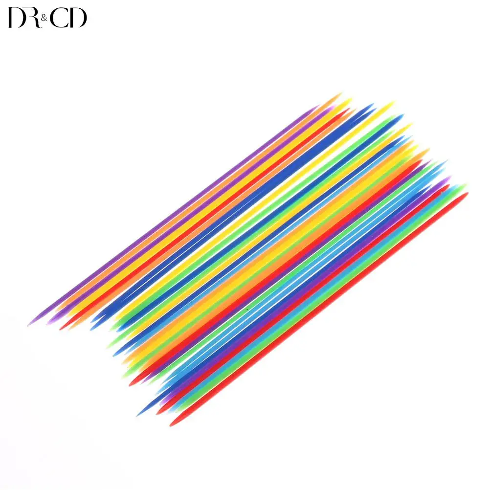 30PCS Baby Children Educational Colorful Plastic Traditional Mikado ...