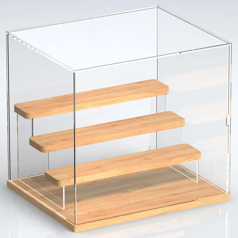 Multi-layer-Storage-Racks-Acrylic-Blind-Box-Display-Stands-Wooden ...