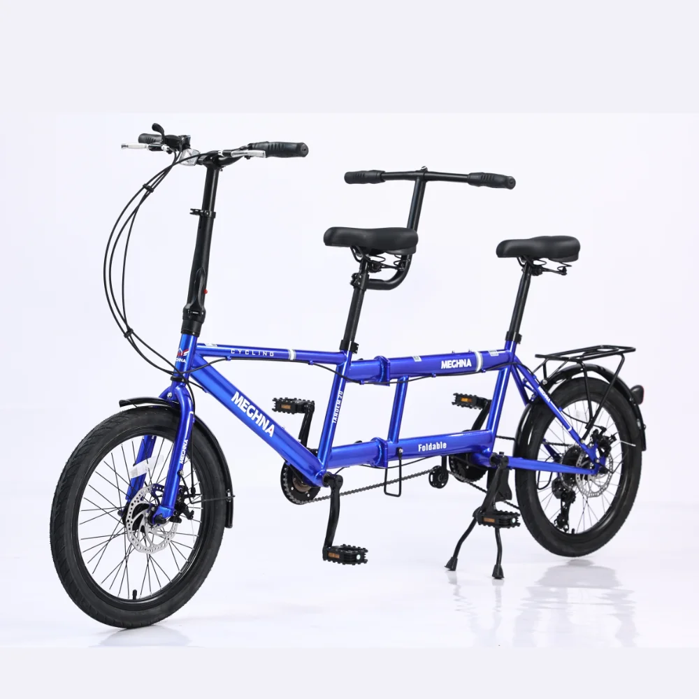 Meghna-Tandem-Bike-20-inches-City-Tandem-Folding-Bicycle-Adult-Beach-Cruiser-Shimano-7-Speeds ...