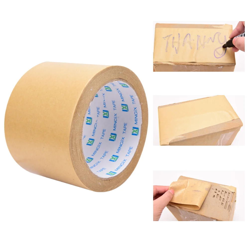 1-Roll-Kraft-Paper-Tape-Biodegradable-Kraft-Paper-Recyclable-Writable ...