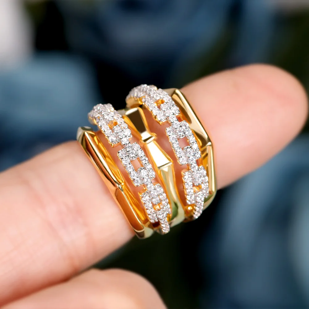 BrideTalk-Luxury-Brand-Big-Golden-Finger-Rings-for-Women-Fine-Jewelry ...