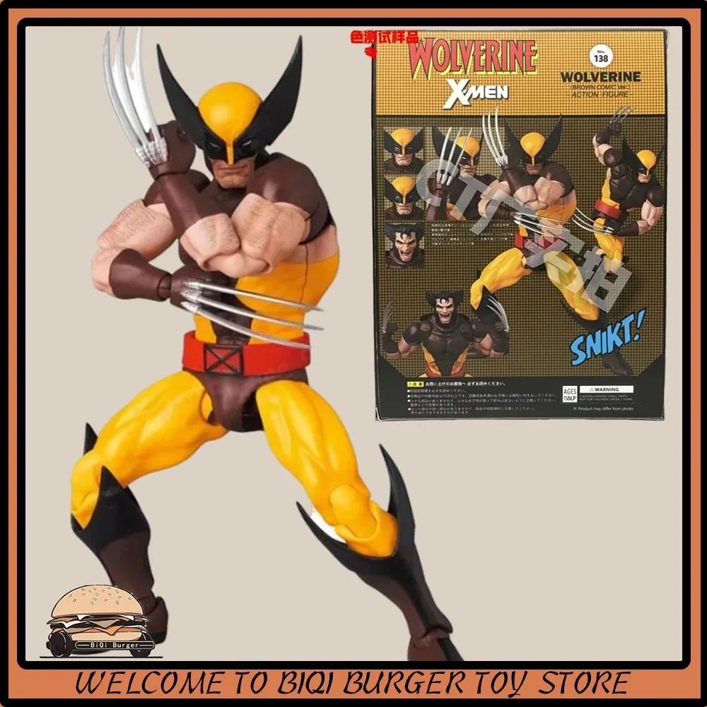 New-CT-Toys-Wolverine-Figure-Brown-Comic-Mafex-138-X-Men-Action-Figure ...