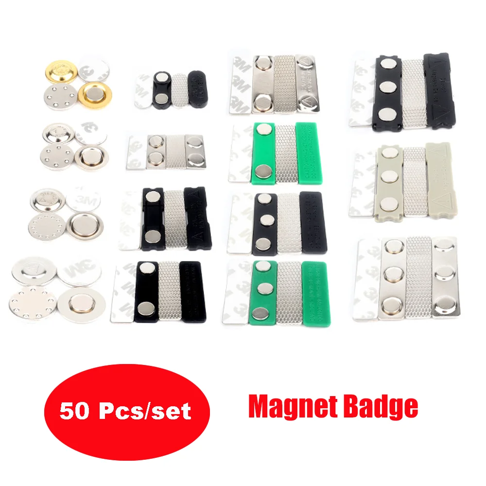 Magn-tico-Name-Tag-Badge-Holder-m-s-auto-adesivos-Pl-stico-Cart-o-de ...