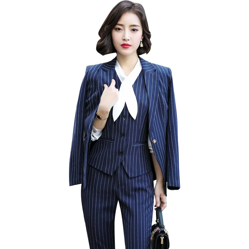 Formal Uniform Designs Women Business Suits Autumn Winter Elegant ...