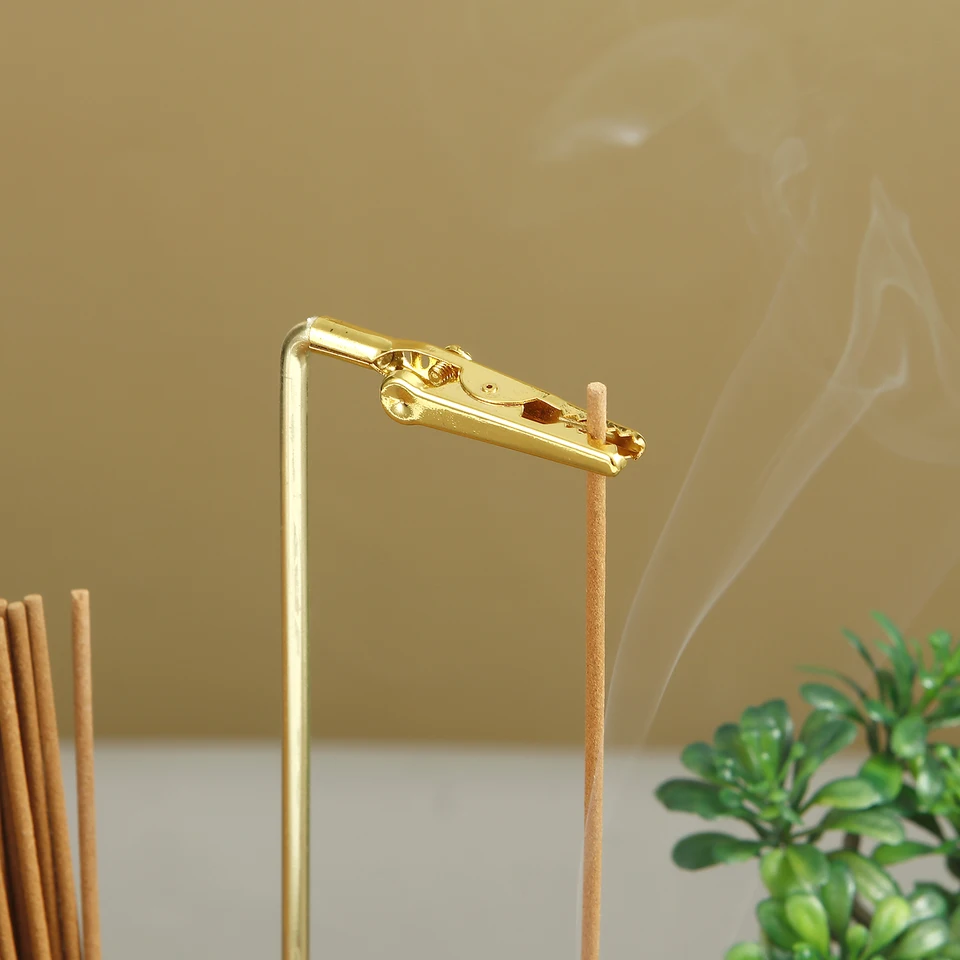 Incense Burner Holder Rock Incense Holder 3-Piece Mini Copper Set ...