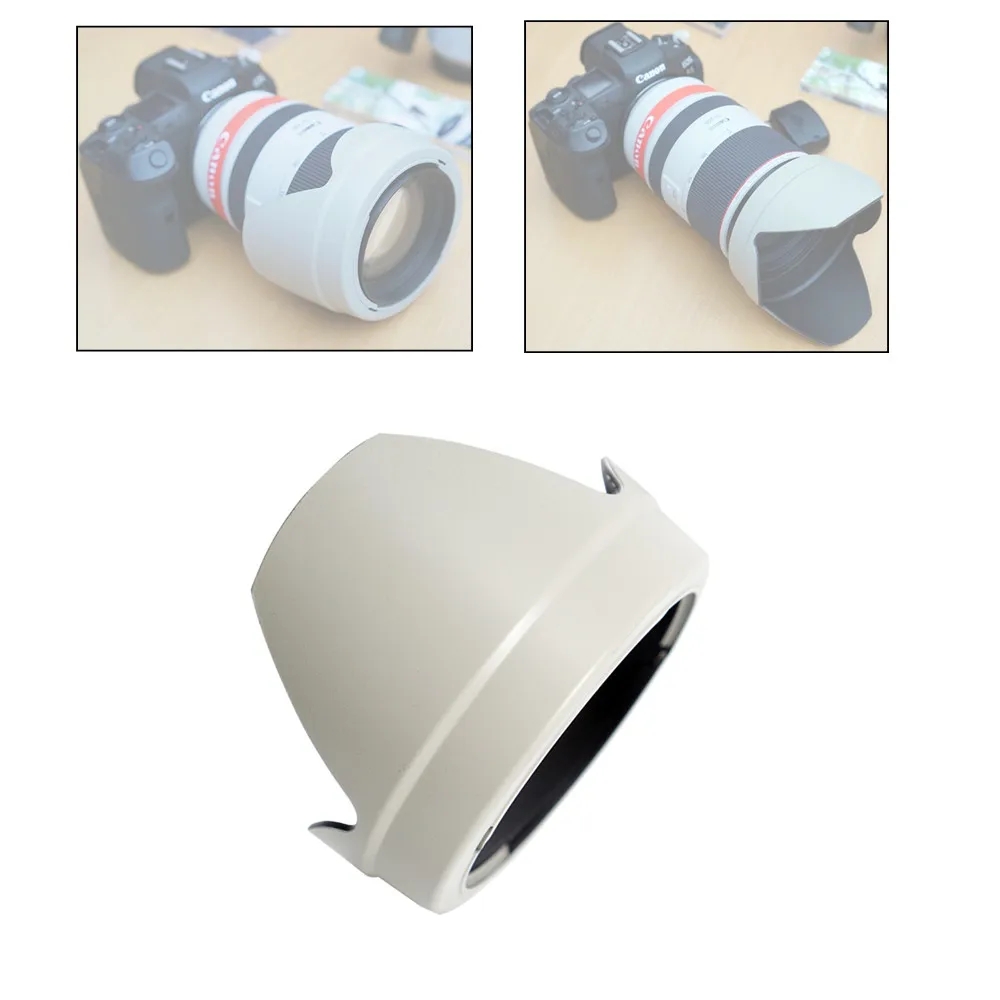 ET 83F Lens Hood Flower Sunshade replace ET83F for Canon RF 100 500mm f/4.5 7.1 , RF 70 200mm f ...