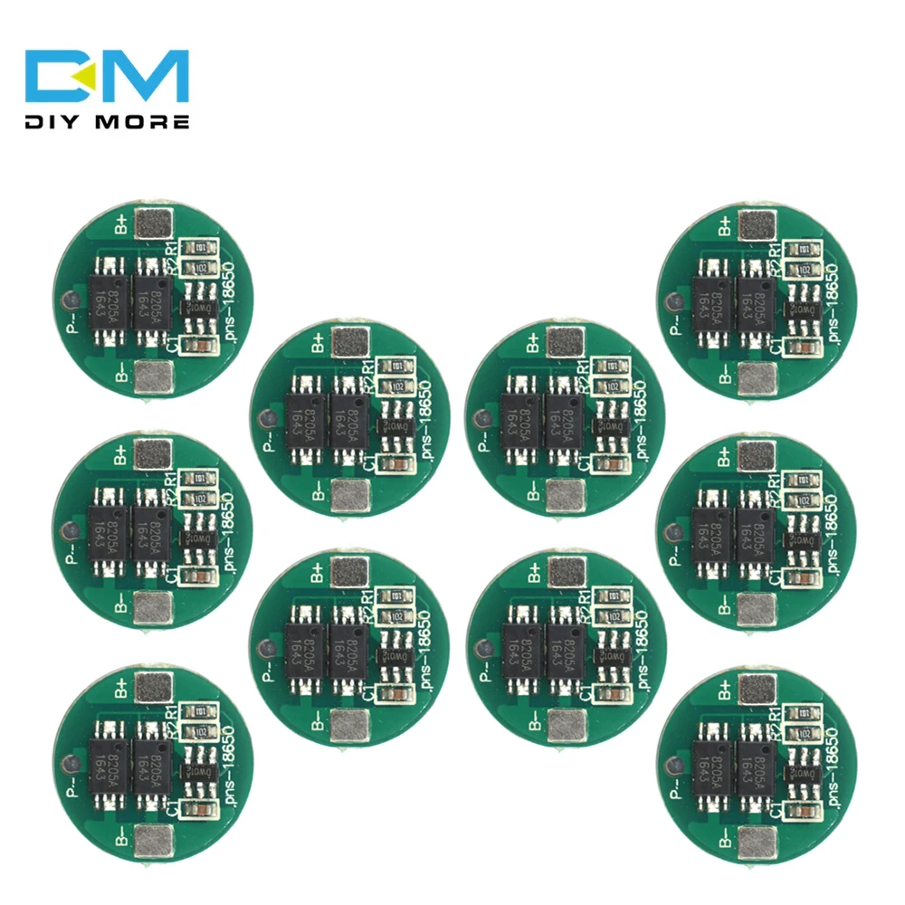 Dual-MOS-Battery-Protection-Board-18650-Lithium-Battery-Charging ...