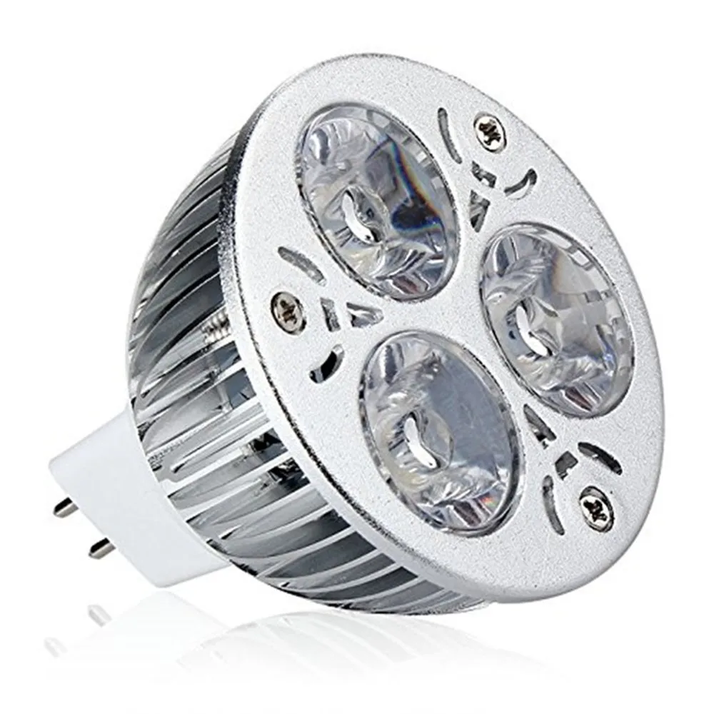 6W LED Spotlight Brightness MR16 DC 12V LED Lamp Cool White Light for ...
