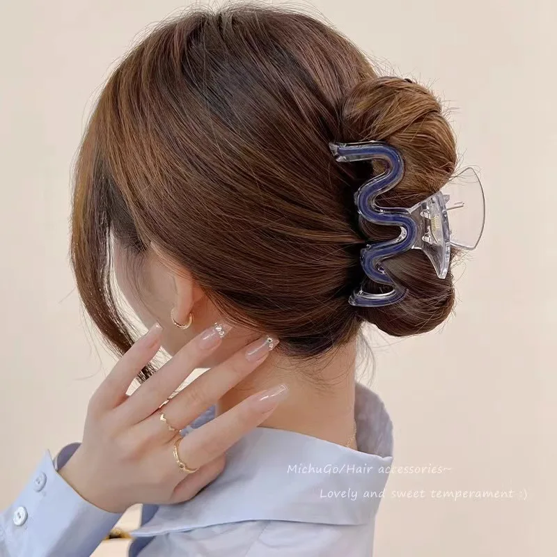 Women-M-Shaped-Hair-Claws-Elegant-Acrylic-Hair-Clips-Transparent-Large ...