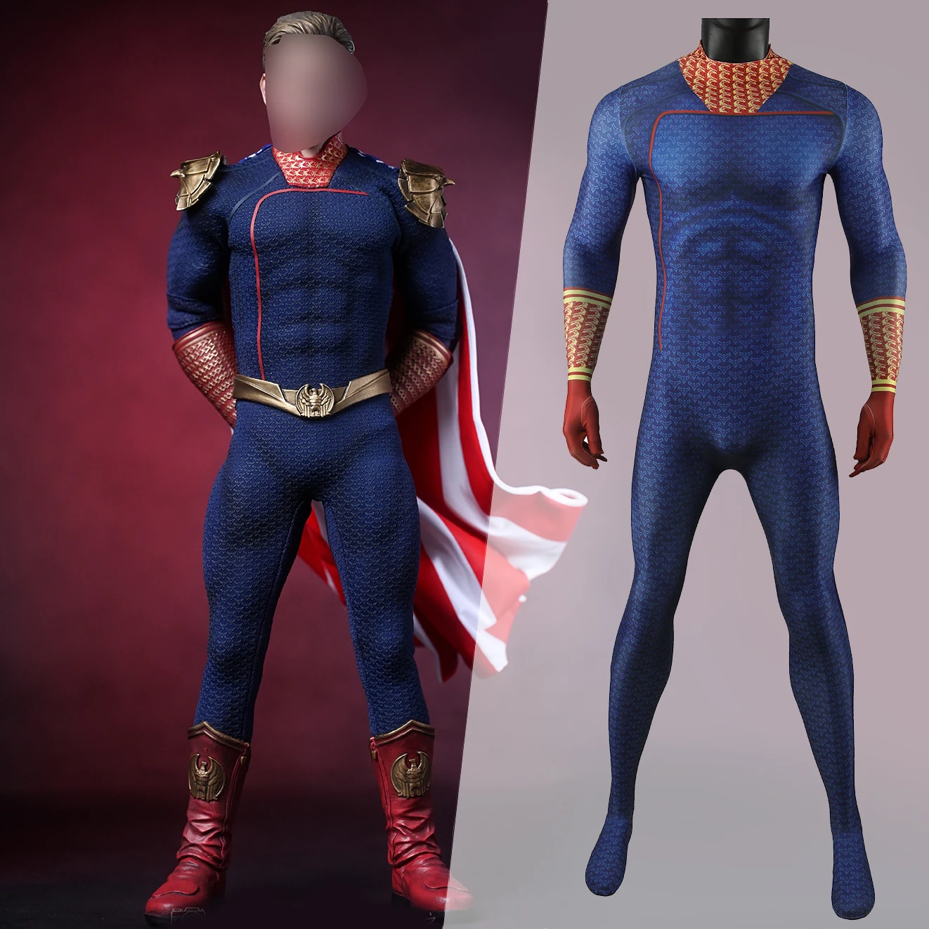 The-Boys-Cosplay-Homelander-Costume-Superhero-John-3D-Printed-Anime ...