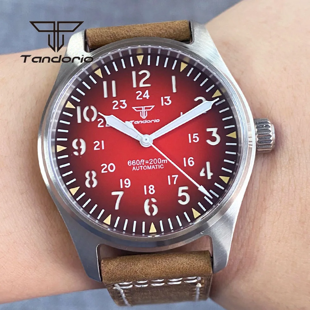 Tandorio-39mm-Pilot-Automatic-Dive-Watch-for-Men-Fashion-20bar ...