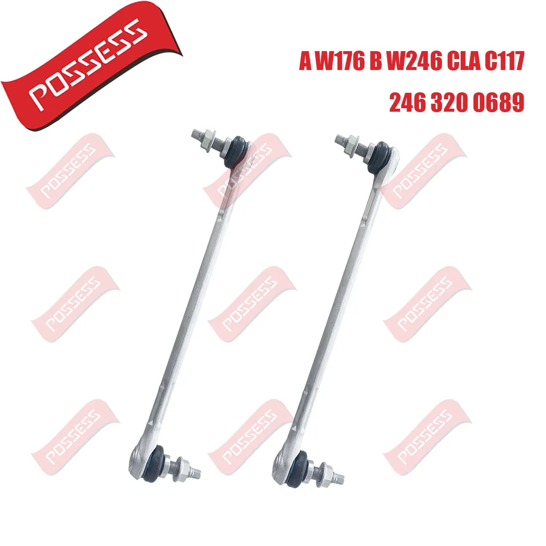 A-Pair-of-Front-Axle-Sway-Bar-End-Stabilizer-Link-Ball-Joint-For ...