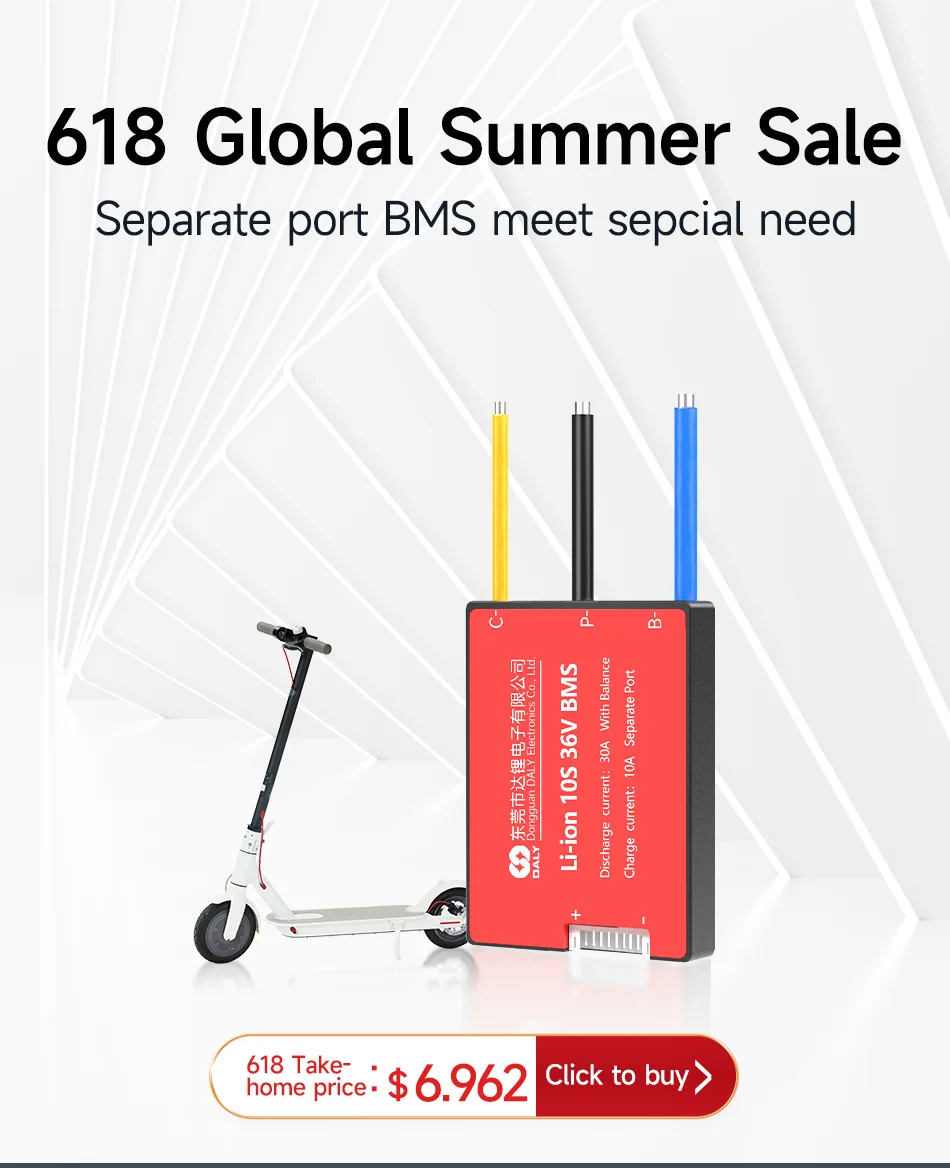 Daly Bms Balance Board Li-ion LiFePO4 BMS 3S 4S 5S 6S 7S 10S 12S 13S ...